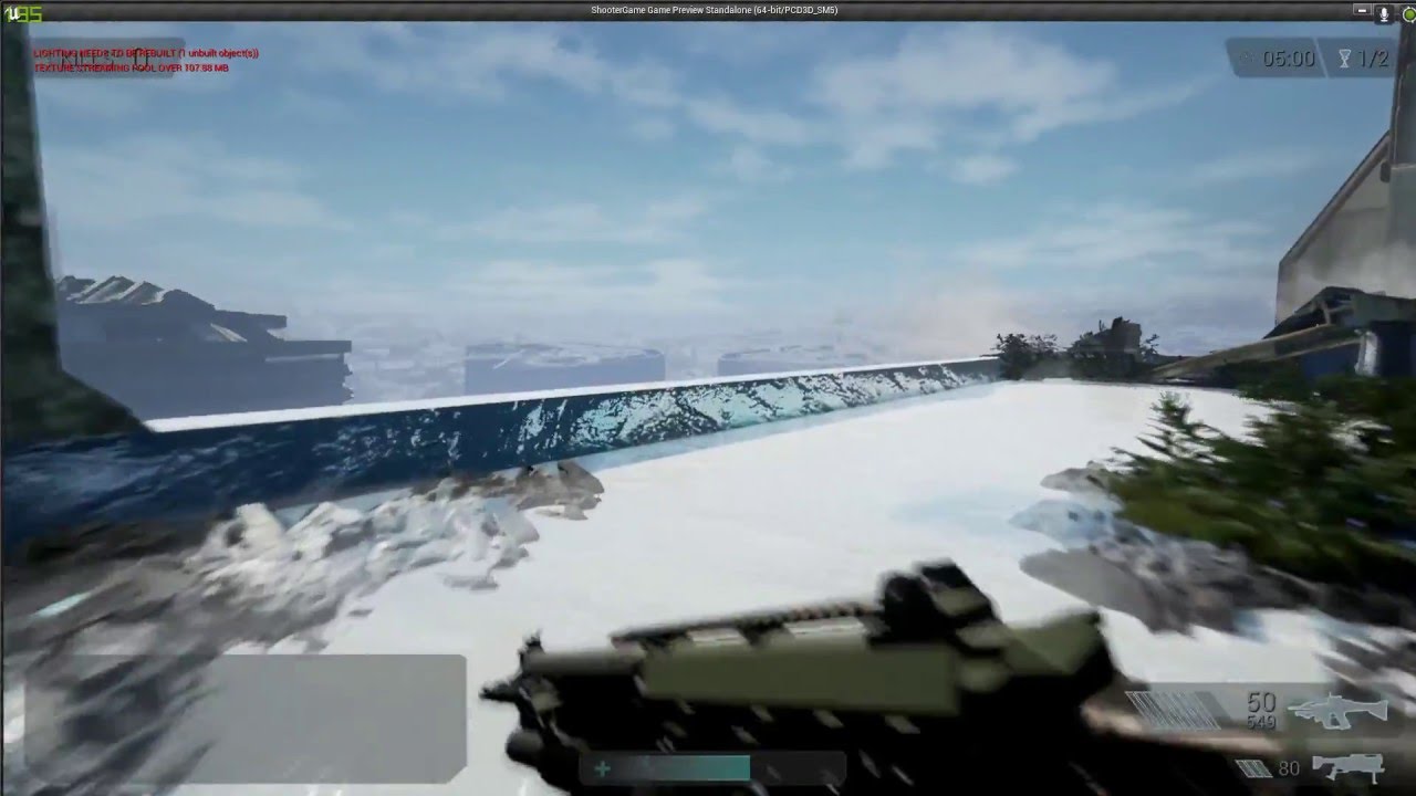 UE4 Fps Game Kit Update 004 New Weapon And Bots - YouTube