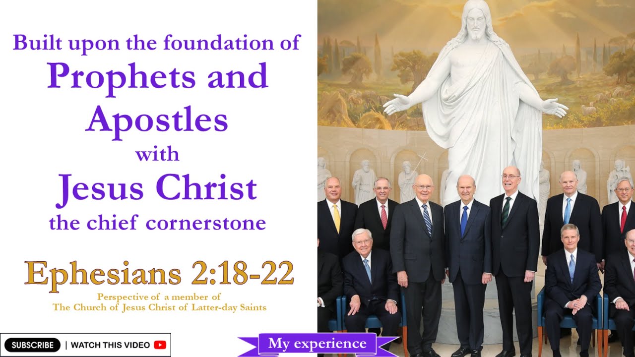 Ephesians 2: Built on the foundation of Prophets & Apostles with Jesus ...