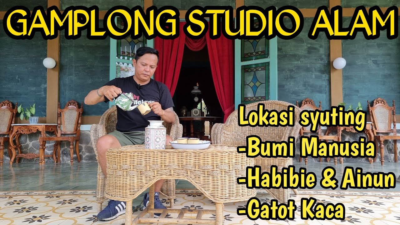 Studio Alam Gamplong Buat Yang Suka Film Indonesia - YouTube