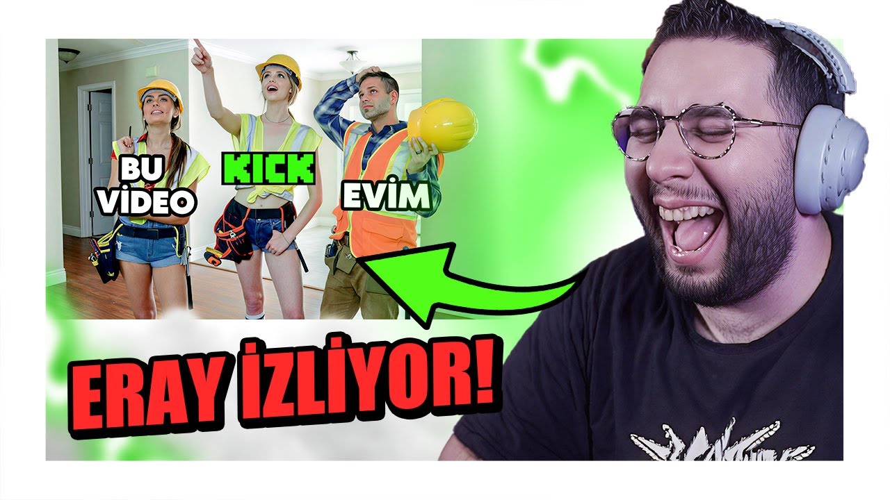 Eray - izleyenin evine döşeyen kick editimi izliyor - YouTube