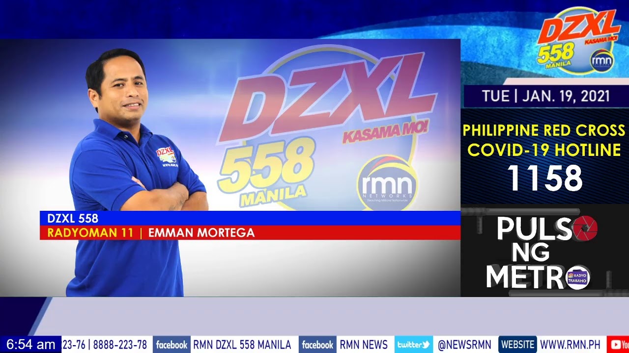 DZXL NEWS: PULSO NG METRO - 01/19/2021 - 6:30 A.M - 7:00 A.M - YouTube