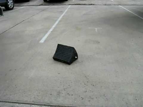 Tire Chock Block Trial, Brand X - YouTube