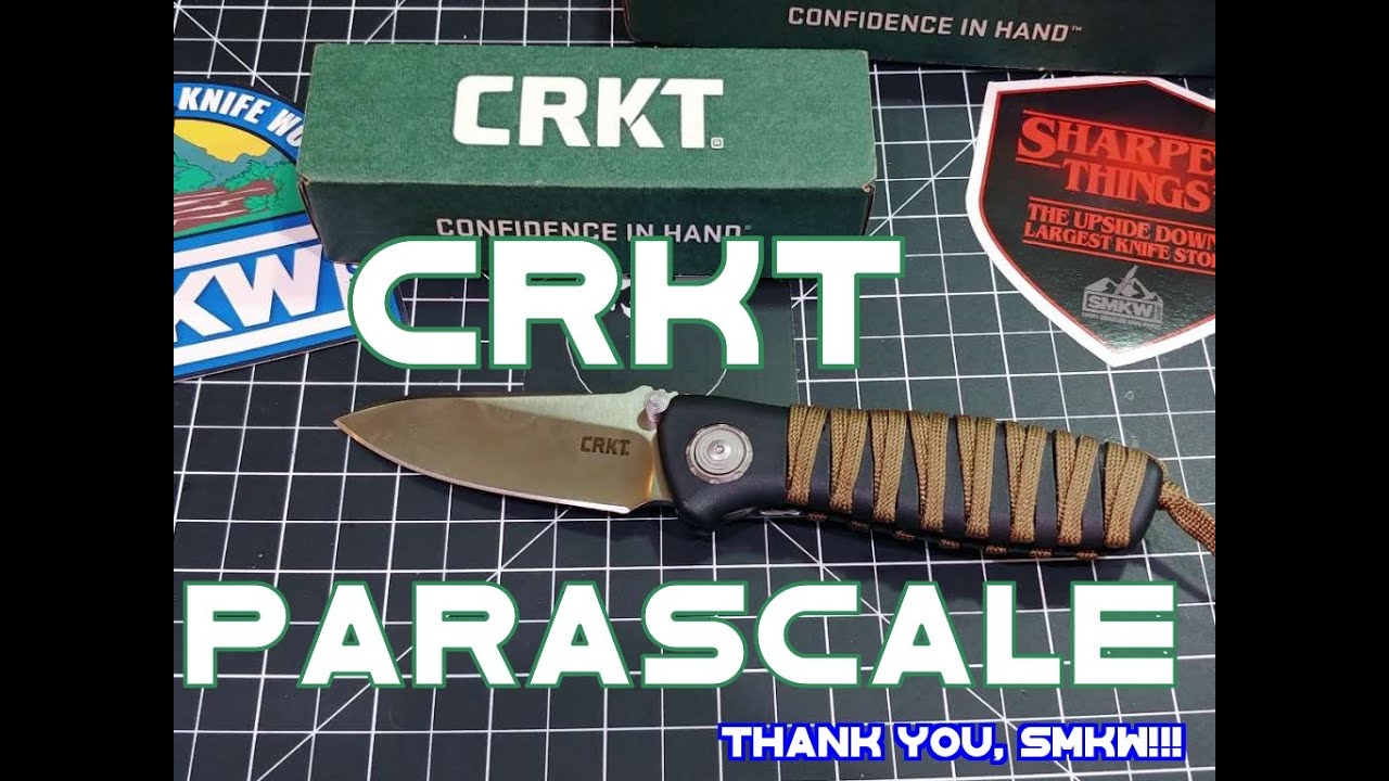 CRKT PARASCALE Knife Review: Good Knife Wrapped Up In A Gimmick. - YouTube