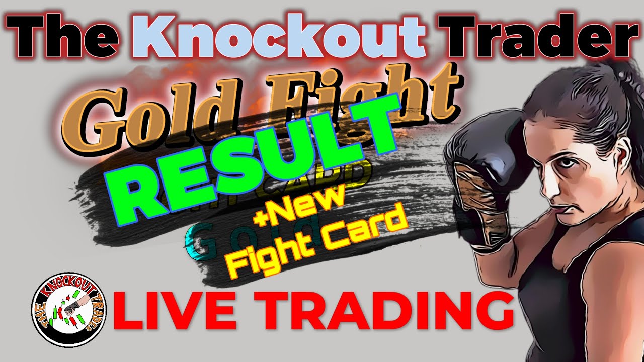 LIVE Swing Trading -Great RESULT on Gold!! +Bonus NEW Fight Card Setup ...