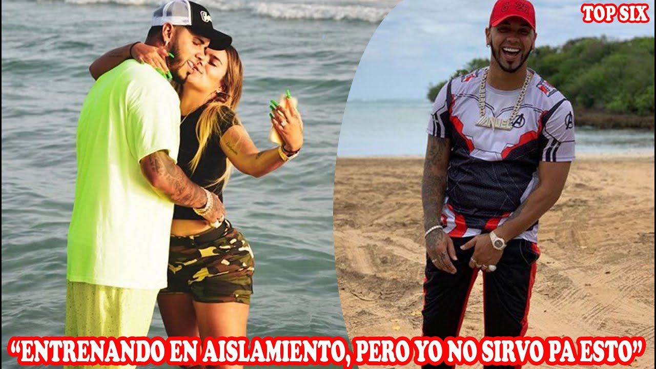 ANUEL AA publica vídeo corriendo por la playa, está dando un mal ...