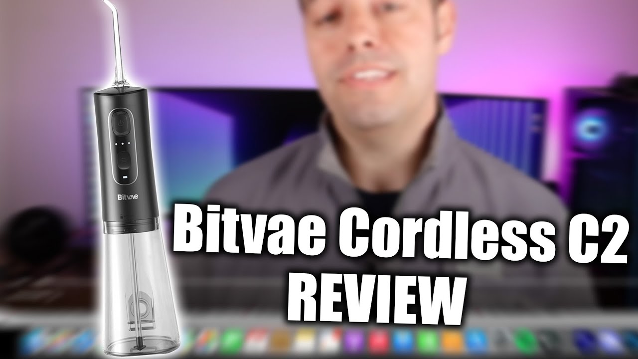 Flossing is Quick and Easy With the Bitvae Cordless C2 Water Flosser ...
