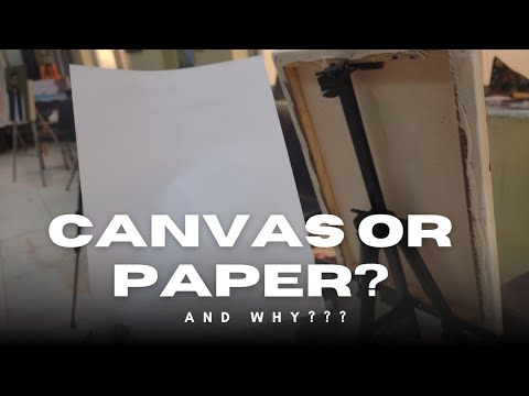 Canvas vs Paper: Why Do Artists Choose Canvas for Oil and Acrylic ...