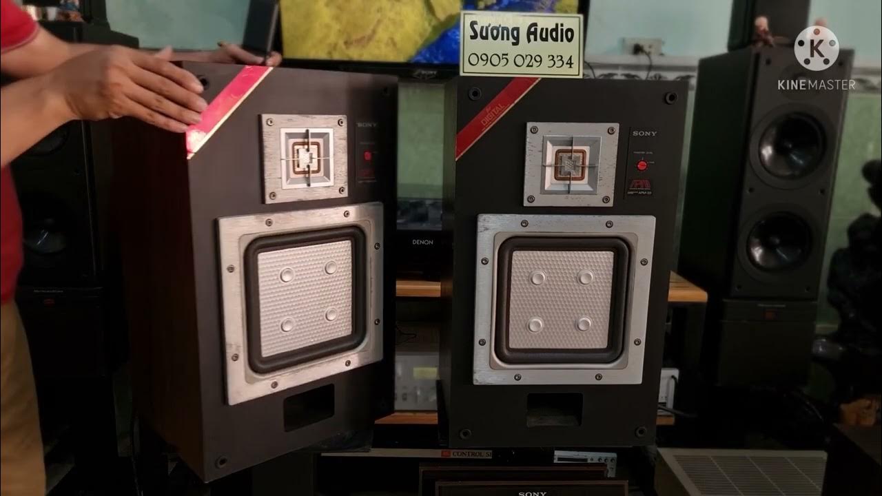 loa Sony APM-33 hiếm và đẹp xuất sắc - giá 5tr800k - YouTube