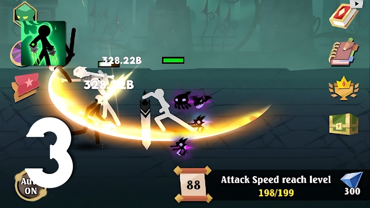 Epic Stickman: RPG Idle Game Gameplay Walkthrough Part 3 (Android ...