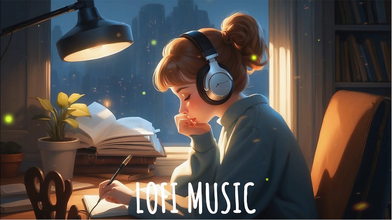 Lofi with Girl 📚 Deep Focus Study / Work Concentration [chill lo-fi ...