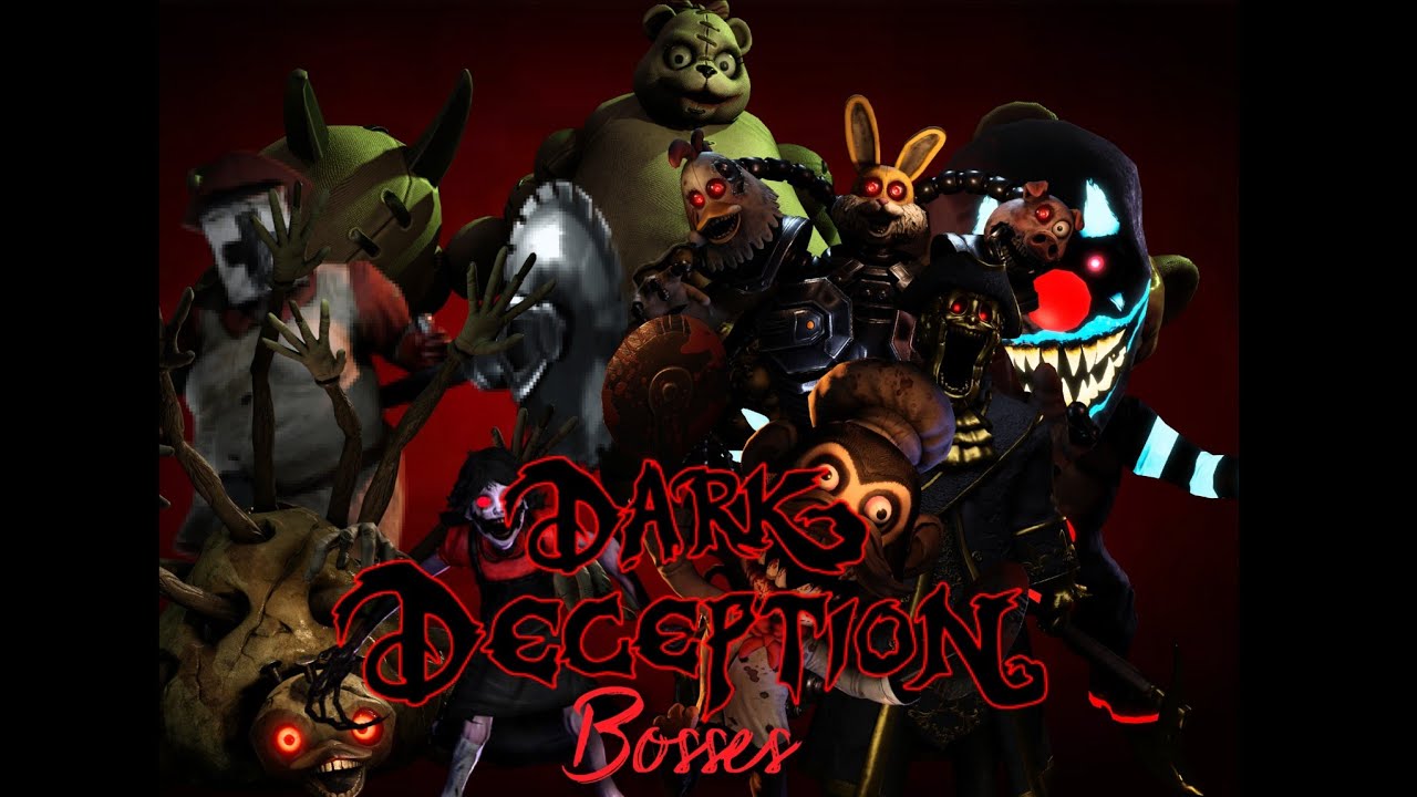 Dark Deception all Boss Battles - YouTube