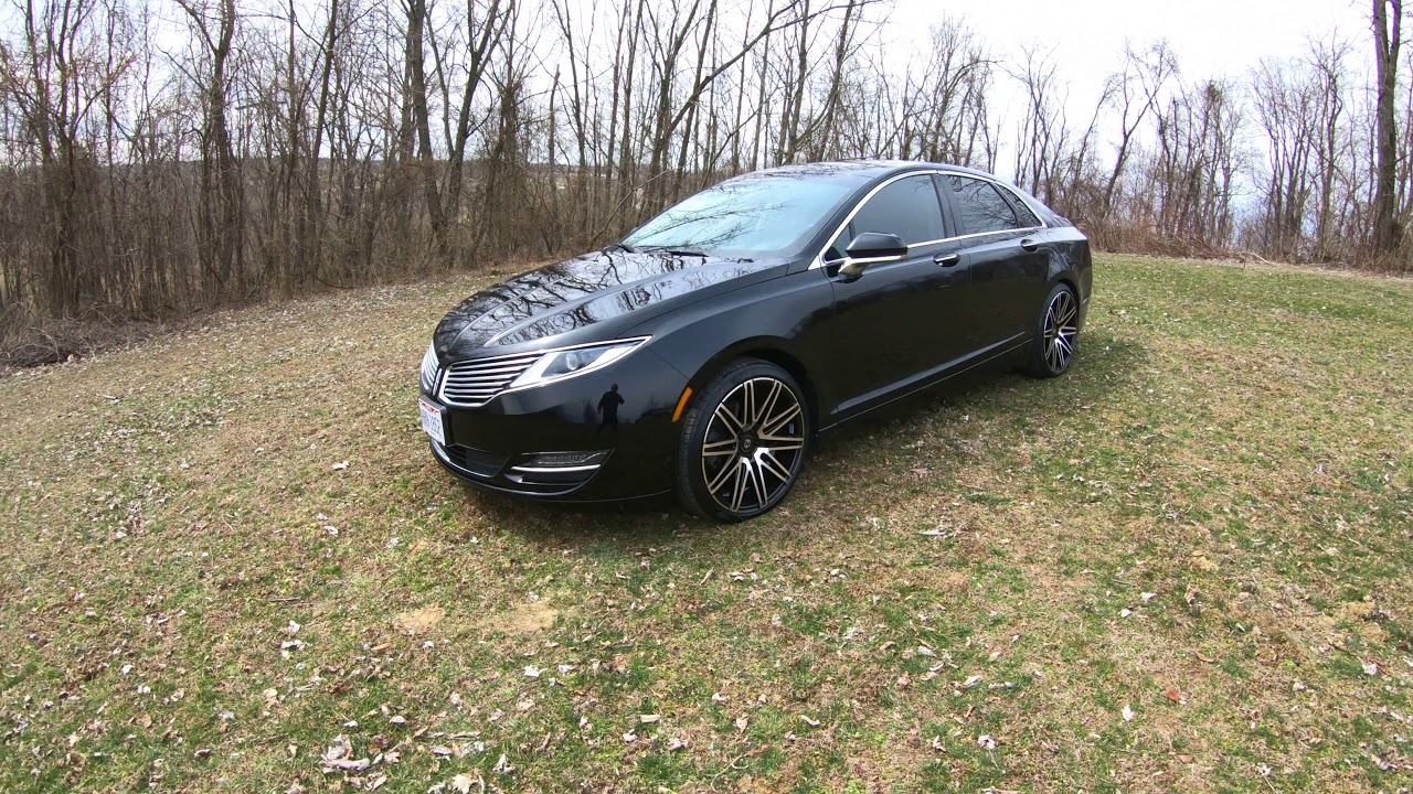 2016 Lincoln Mkz AWD 2.0 Turbo 20 Inch Curva C48 Black Machined Wheels ...