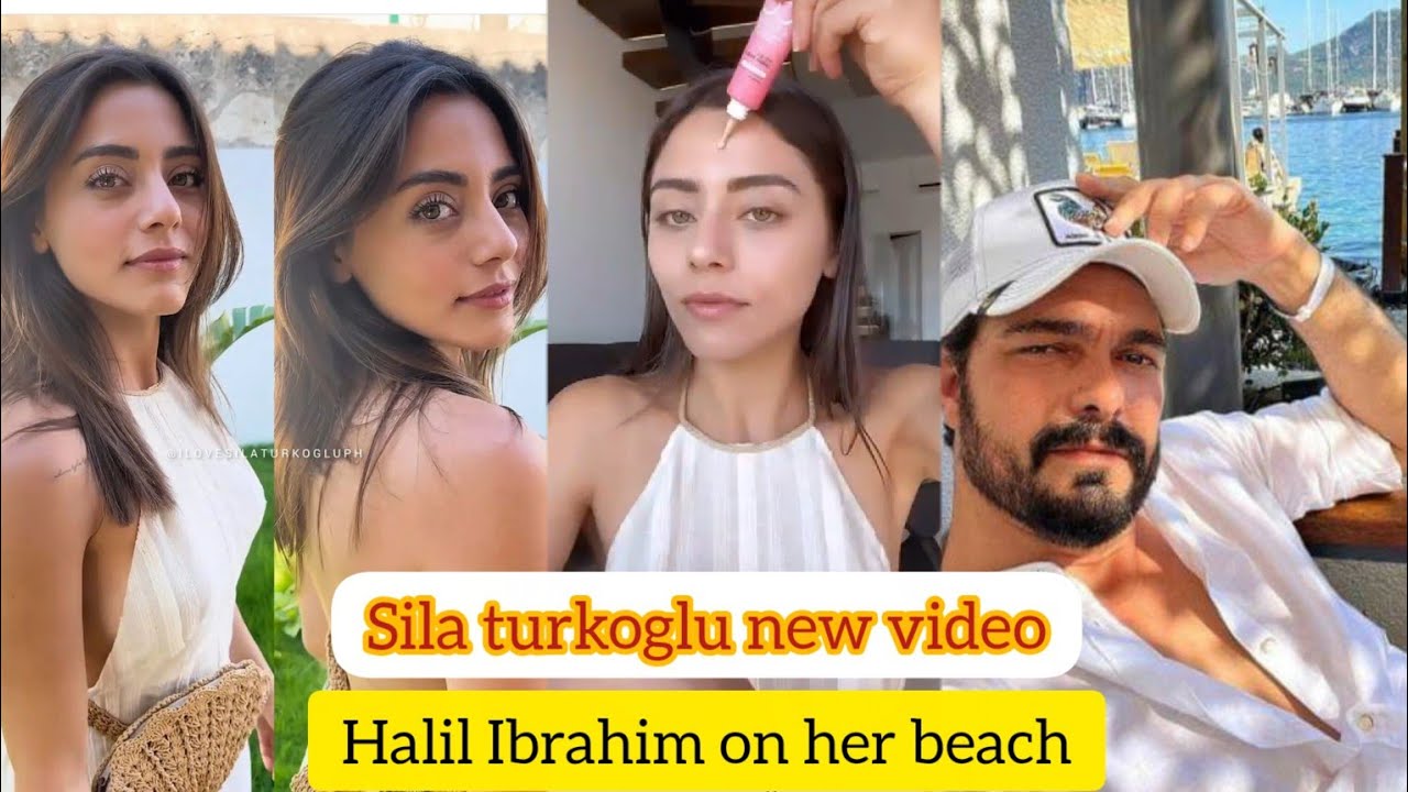 Sıla turkoglu new video.Halil Ibrahim cehyan on her beach. - YouTube
