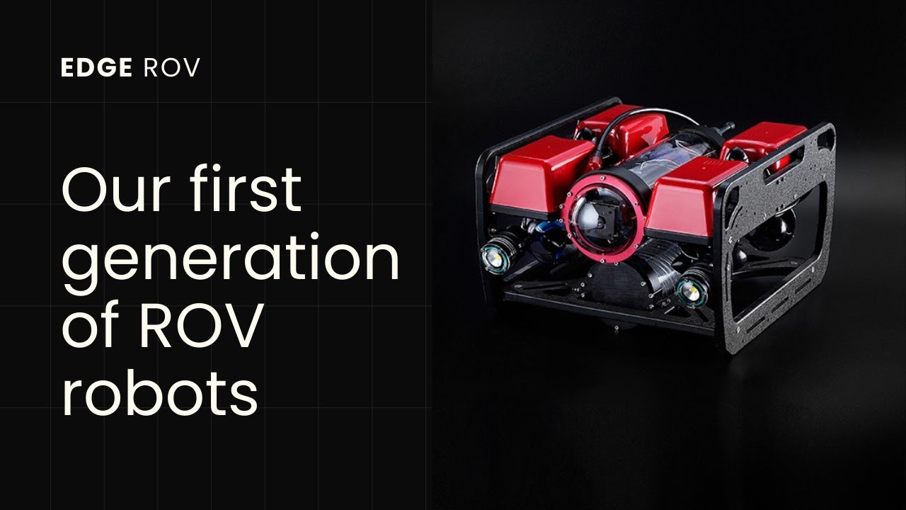 our first generation of ROV robots - YouTube