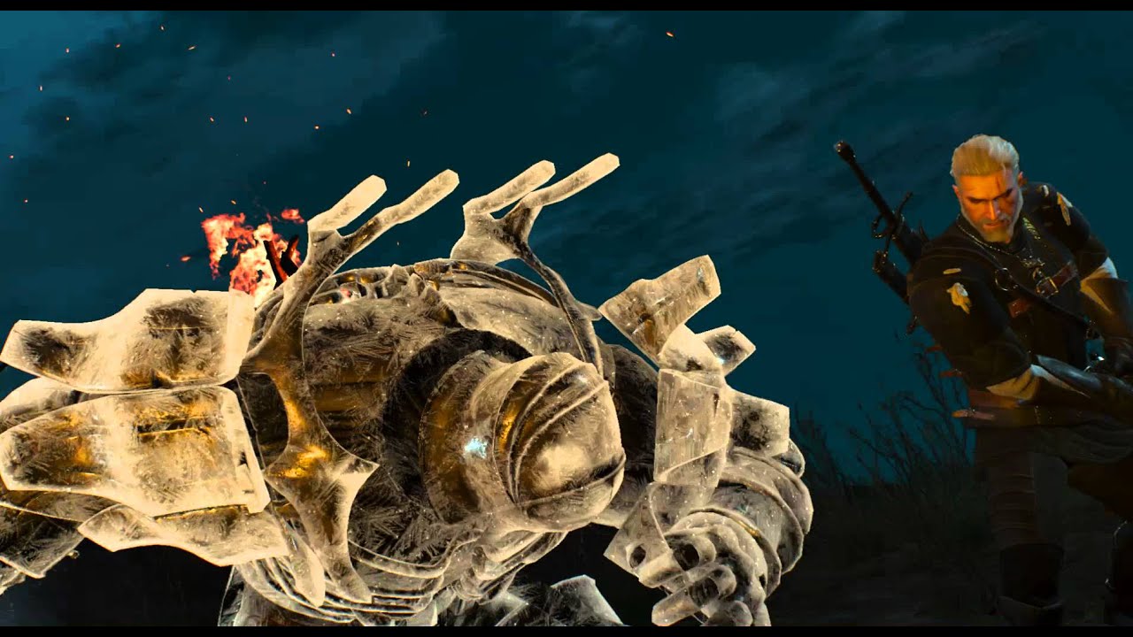 The Witcher 3 - Imlerith Fight - YouTube