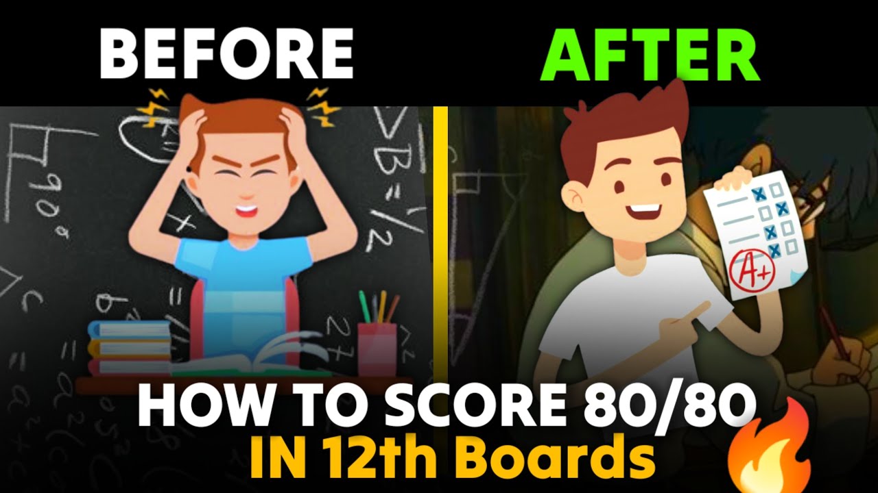 How to score 80/80 in 80 hours🔥 in Maths Board Exam #cbseboards2024 ...