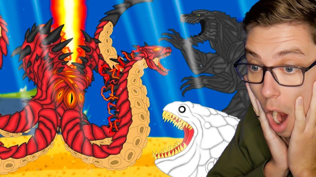 Reacting To BLOOP vs KRAKEN (SEA MONSTER BATTLE) - YouTube