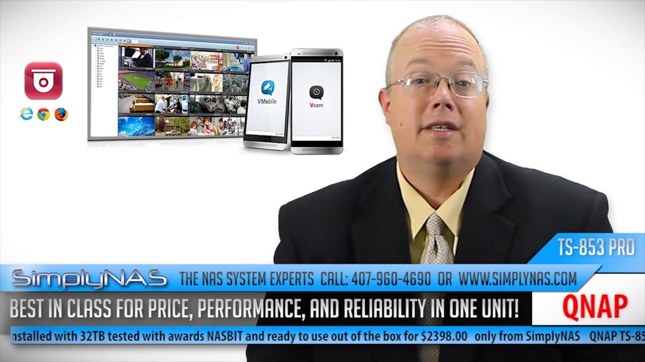SimplyNAS launches the QNAP TS-853 Pro 32TB for $2398 - YouTube