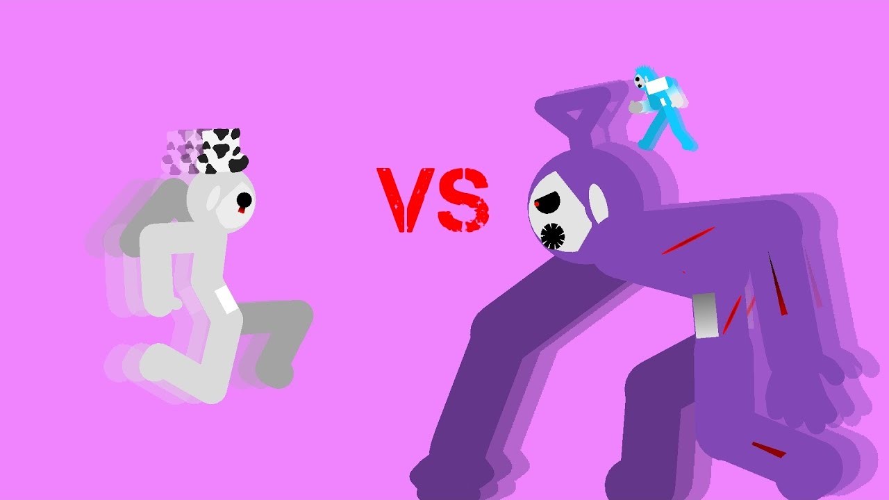 White tubby Vs Tinky Tank and Yeti tubby - YouTube