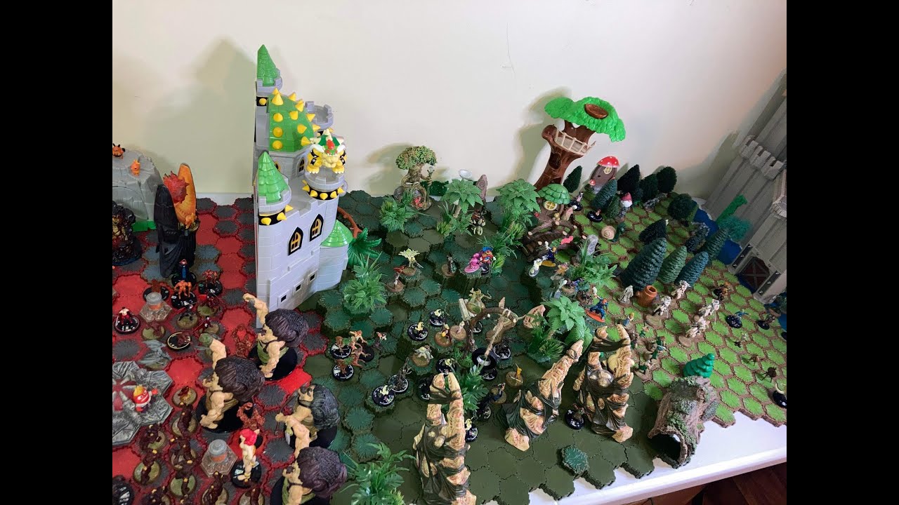 Heroscape Swamp Lava Forest Building - YouTube