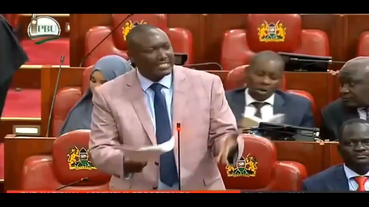 HON. ROBERT MBUI OF KATHIANI IT'S IMPORTANT TO DEAL WITH THE ISSUES ...