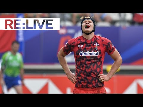 RE:LIVE: Brilliant try saving moment from Wales