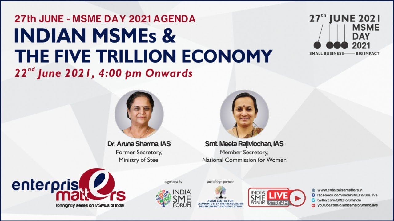 MSME DAY 2021 AGENDA - 2 - YouTube