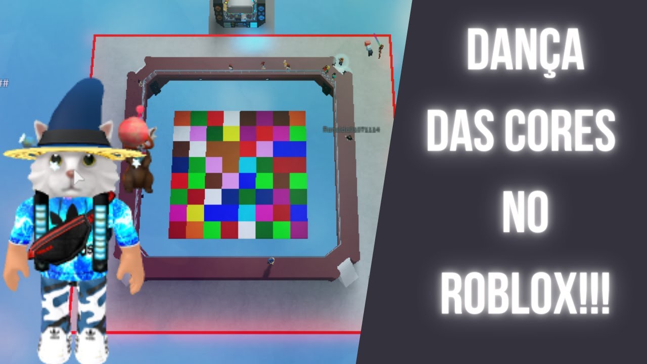 Dançando nas Cores no ROBLOX (Block Party)!!!!!!! - YouTube