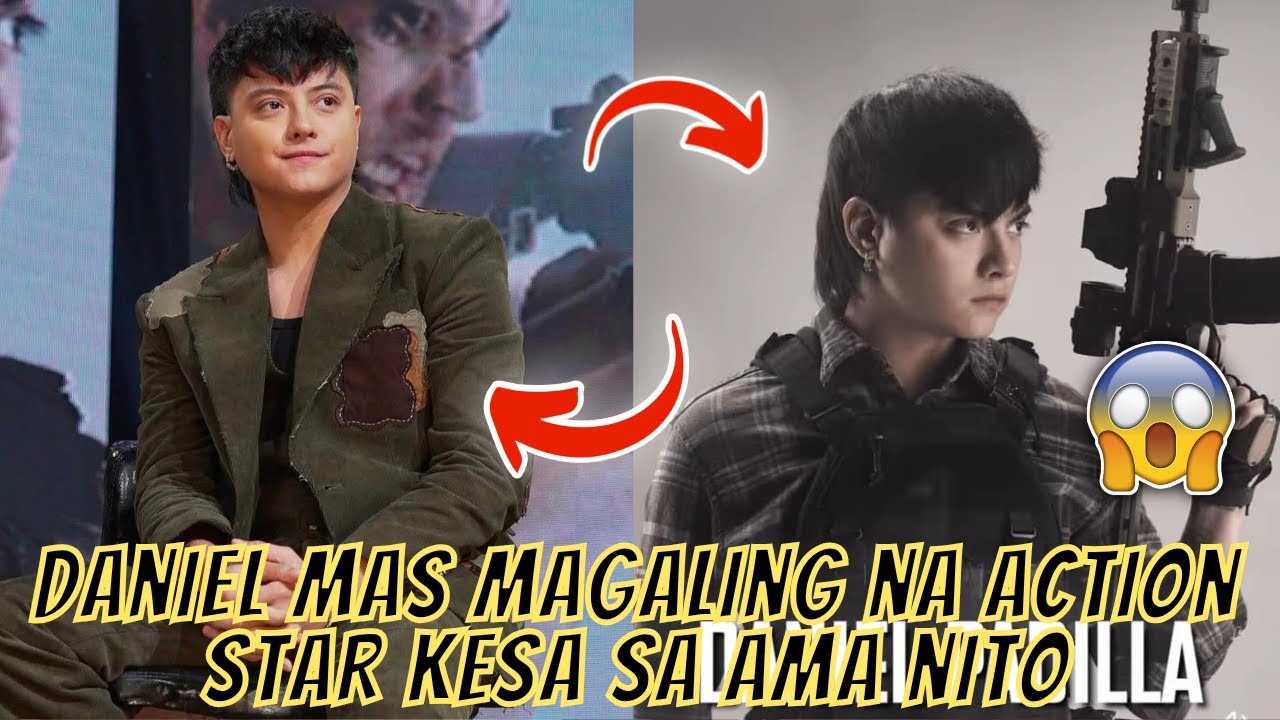 Daniel Padilla mas magaling na action star kesa sa ama nitong si Rommel ...