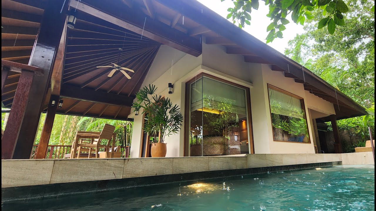The Farm at San Benito's Narra Pool Villa - YouTube
