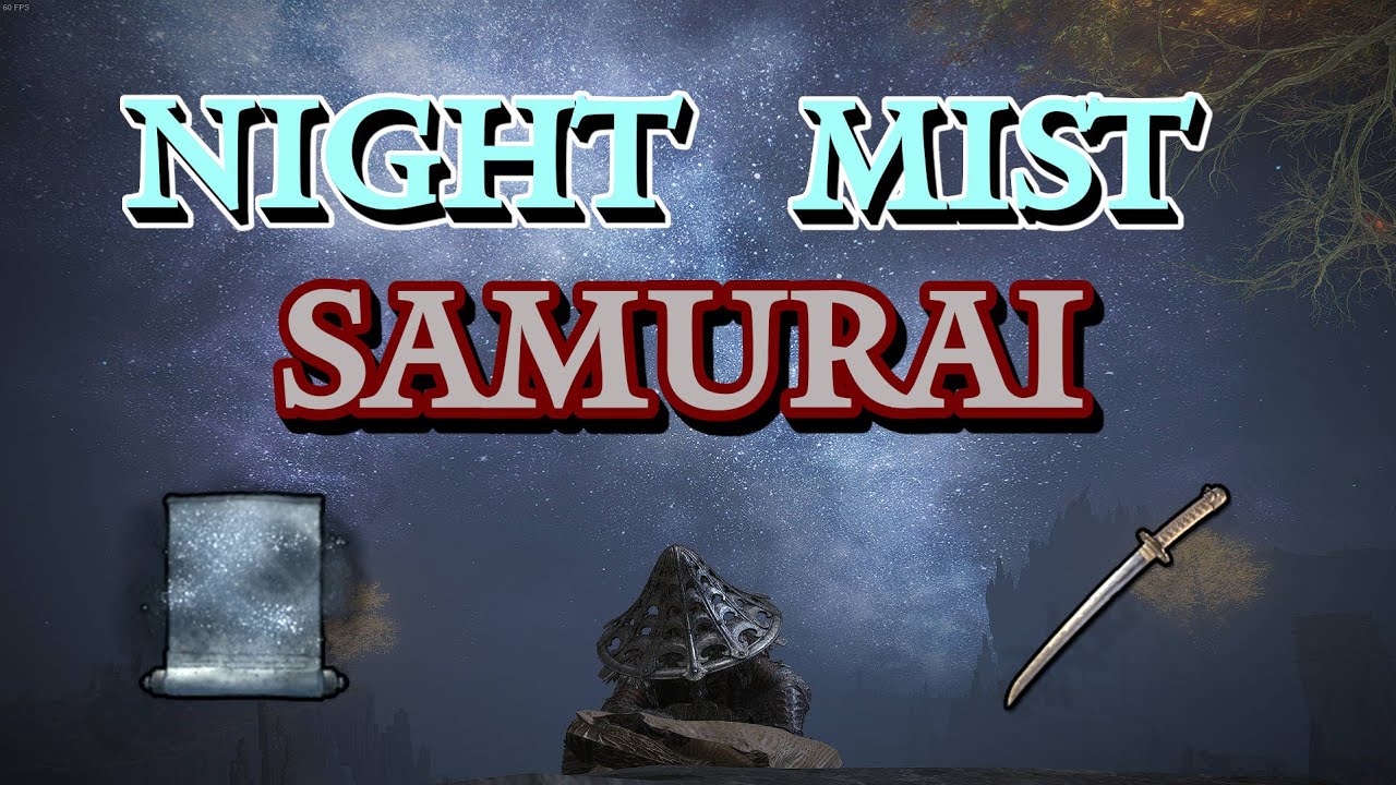 The Night Mist Samurai - Elden Ring invaions - YouTube
