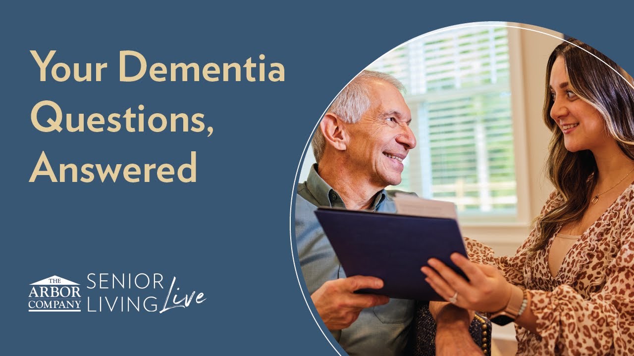 Senior Living LIVE! Your Dementia Questions, Answered - YouTube