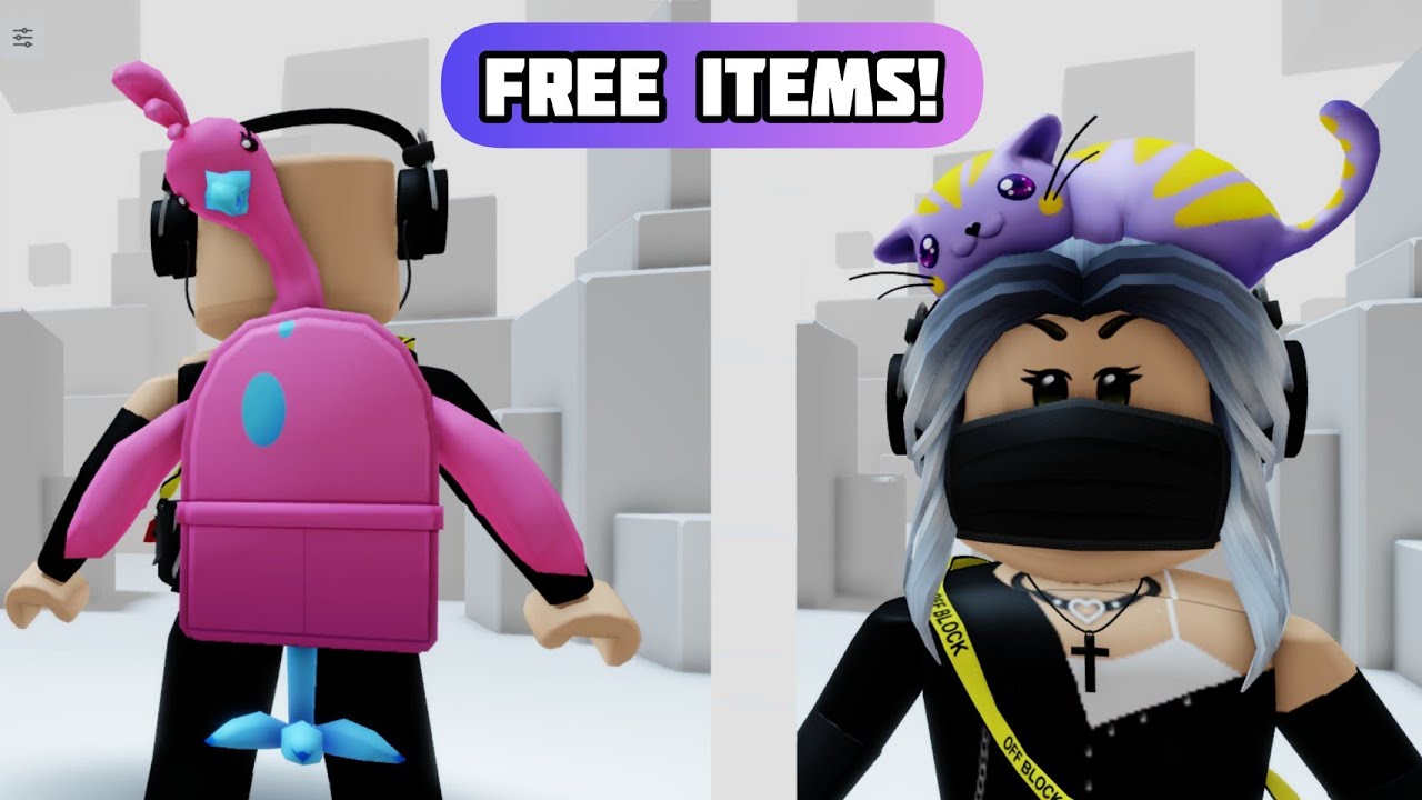 (FREE UGC) How To Get The Burdy Backpack & Stuffy Cat Hat in ...