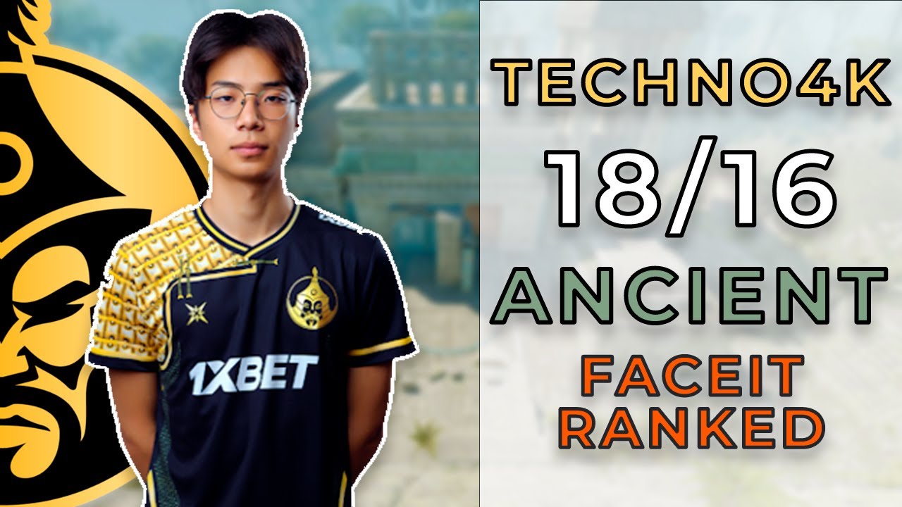 Techno4k POV Ancient 18/16 | FACEIT Ranked - YouTube