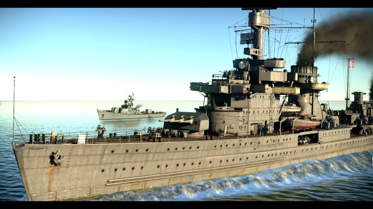 German Cruiser Nürnberg || War Thunder Dev Server - YouTube