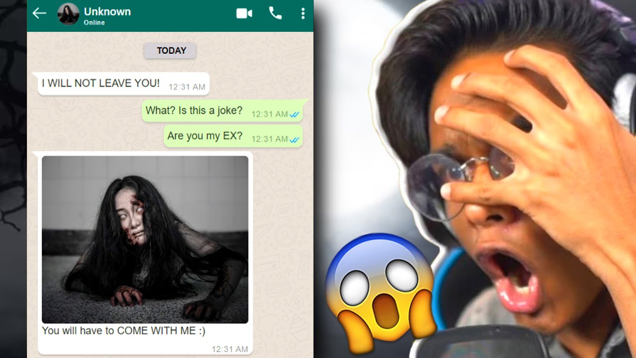 SCARIEST WHATSAPP HORROR CHATS😨 - YouTube