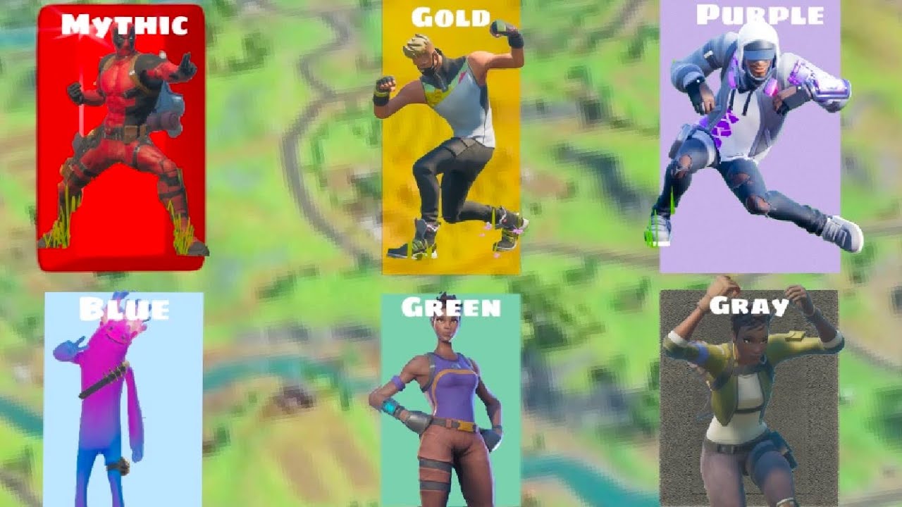 RANDOM RARITY SKIN CHALLENGE IN FORTNITE - YouTube