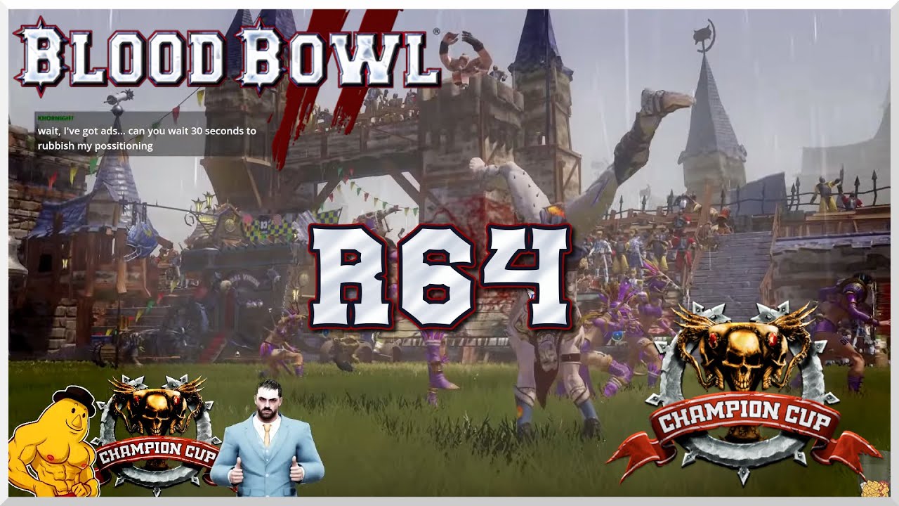 Blood Bowl 2 - CCL S51 Ro64 - Newms (Wood Elf) vs. Khornight (Amazon ...