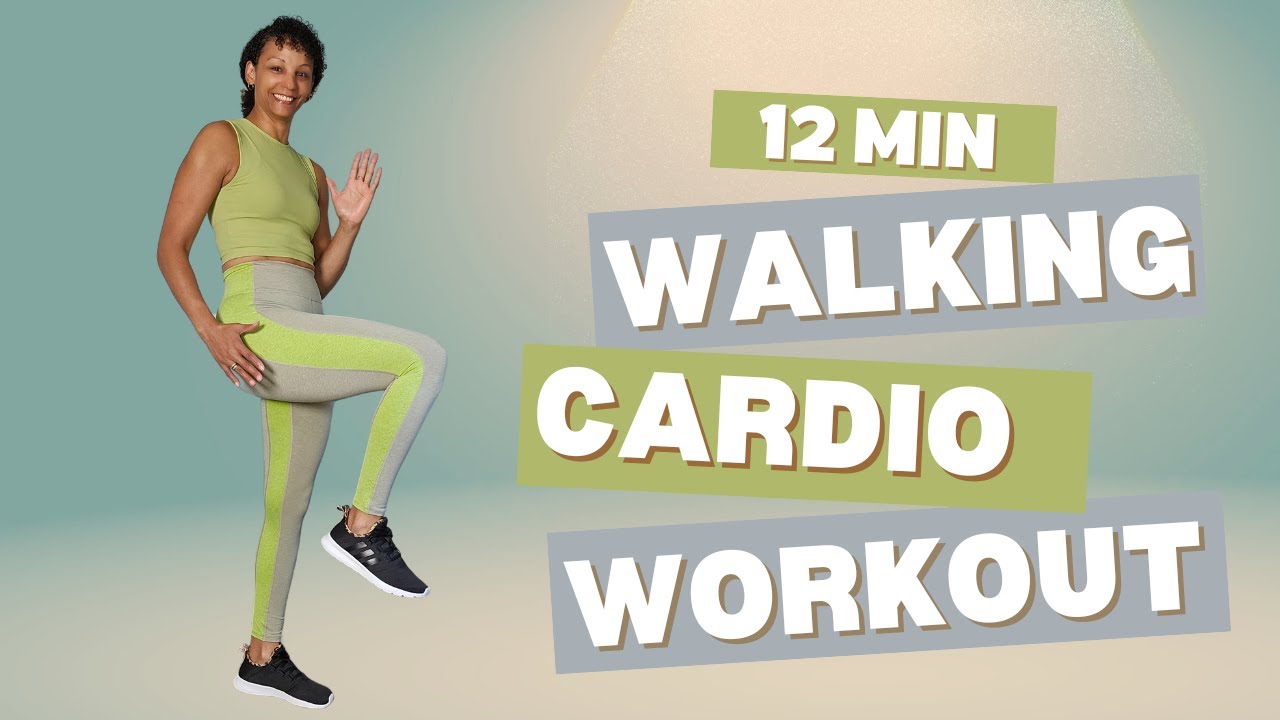 BURN FAT in 12 Minutes with This Fun Walking Workout | At Home - YouTube