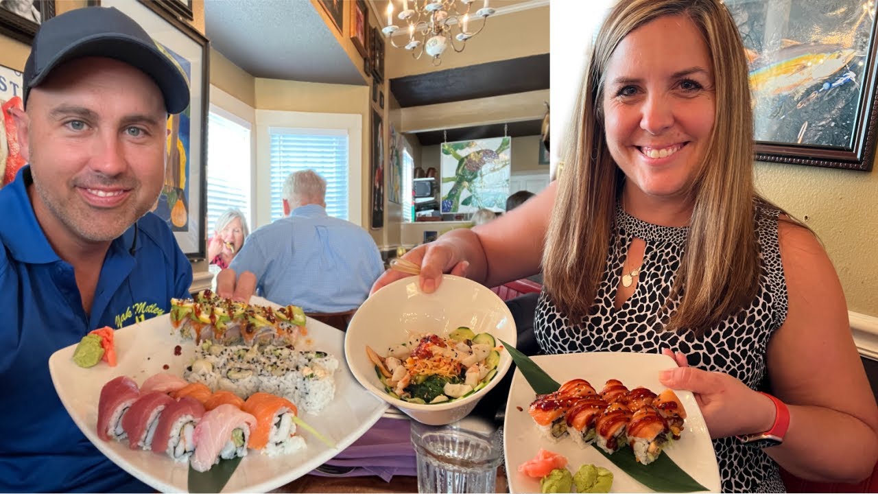 The Best Sushi in Pensacola! - YouTube