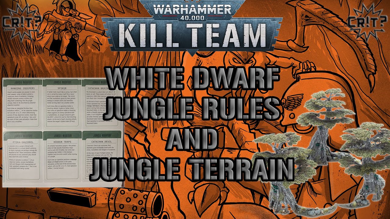 Kill Team | Jungle White Dwarf Rules and Jungle Terrain - YouTube