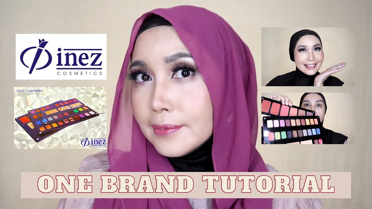 INEZ Cosmetics | One Brand Make up Tutorial - YouTube