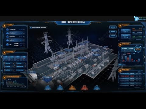 Electrial Substation Visualization & Management | 3D Model | 3D ...
