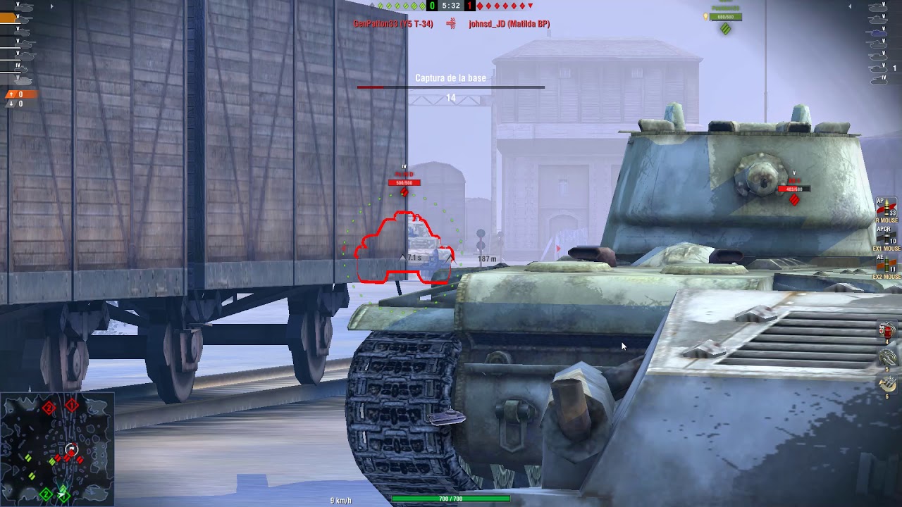 Krupp 38D wot blitz en español 4 kills - YouTube