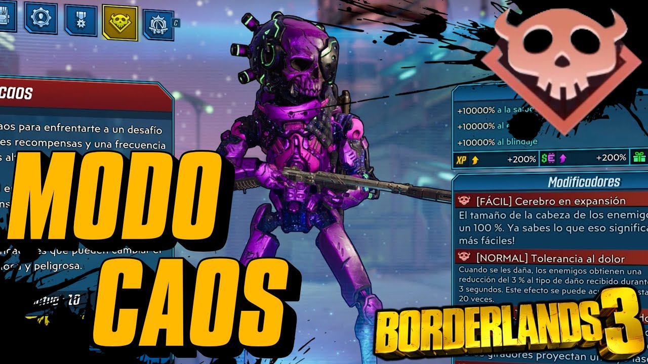 Cómo funciona el modo Caos | Borderlands 3 (Actualizado) - YouTube