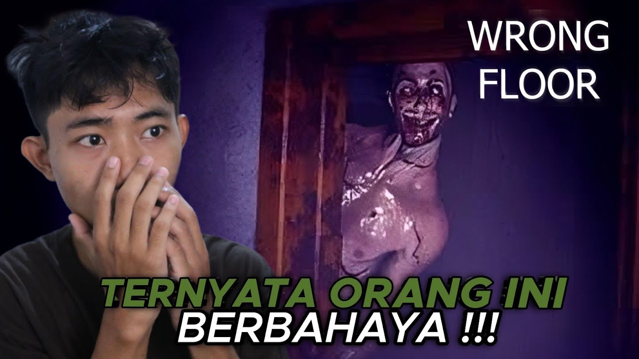 TURUN LIFT MALAH KETEMU ORANG BERBAHAYA!!! - Wrong Floor [PC] - YouTube