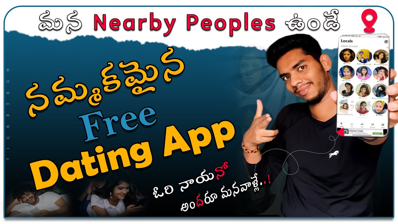 Best dating app in telugu || Chat Nearby girls and aunty's || Complete ...