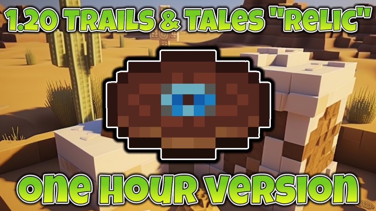 "Relic" Aaron Cherof One Hour Version NEW Minecraft 1.20 MUSIC DISC ...