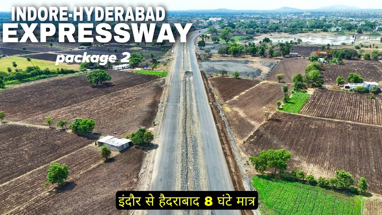 Indore-Hyderabad Expressway | Package 2 Update | Progress Video - YouTube