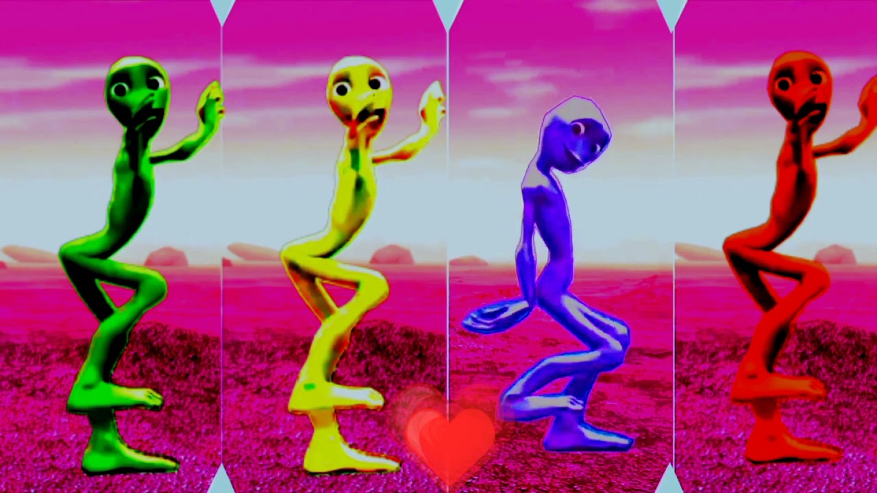 green alien dance with song /yellow Alien dance and blue Alien dance ...